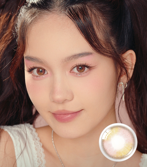 OLENS - Best Korean Colored Contact Lenses - Fairy Charm Hazel